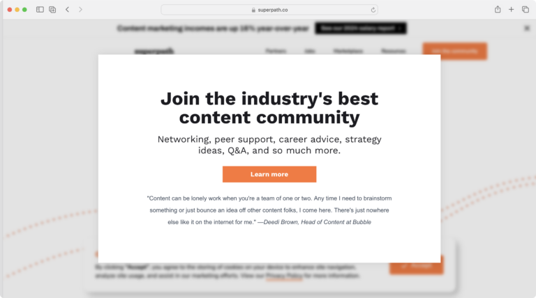 82 Website Pop-up Examples & Ideas to Convert Visitors