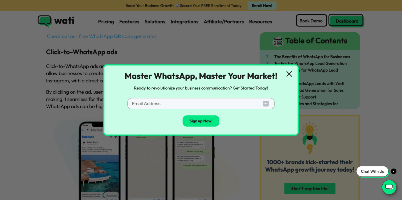 82 Website Pop-up Examples & Ideas to Convert Visitors