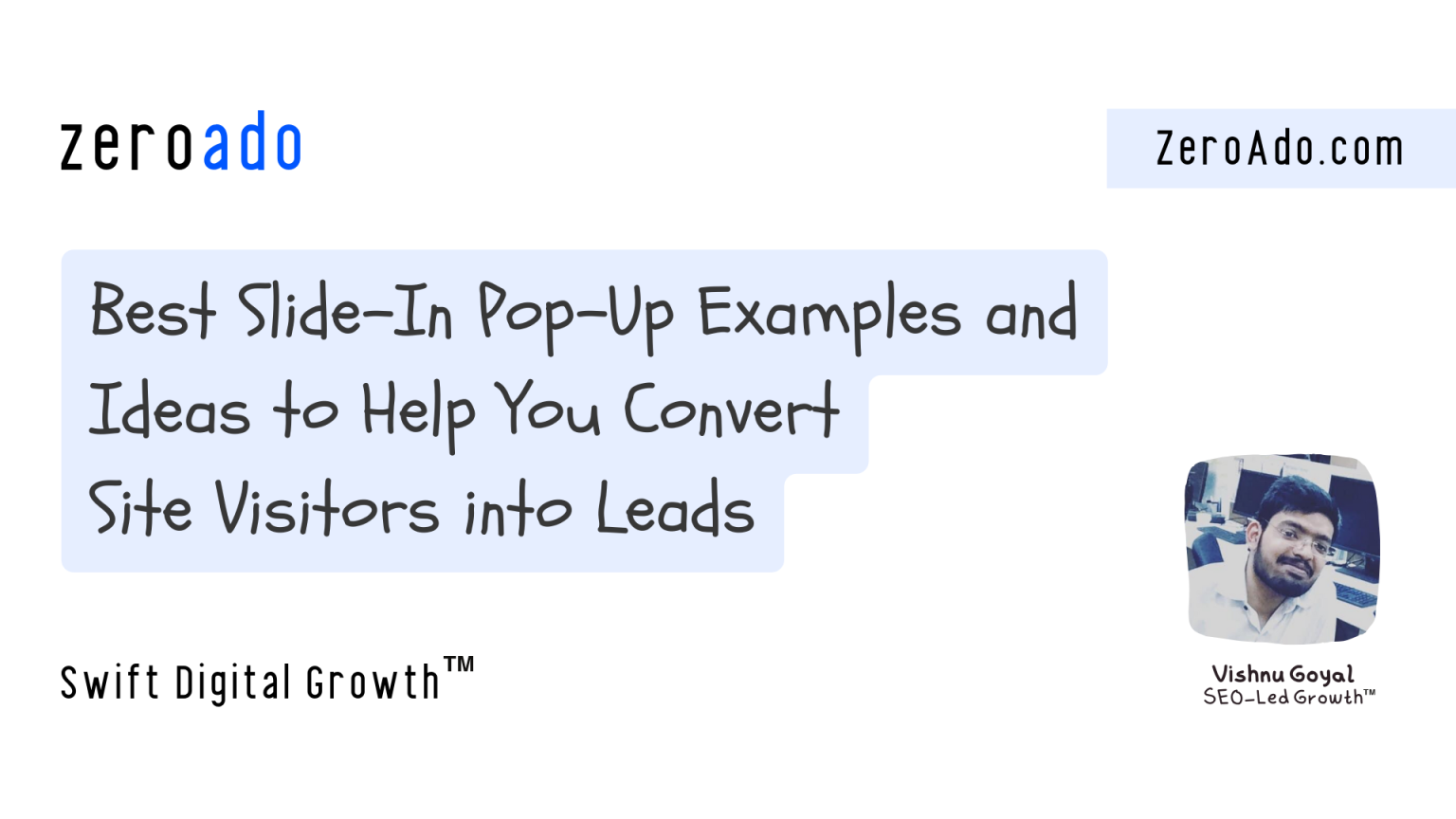 20 Slide-in Pop-up Examples to Boost Lead Generation